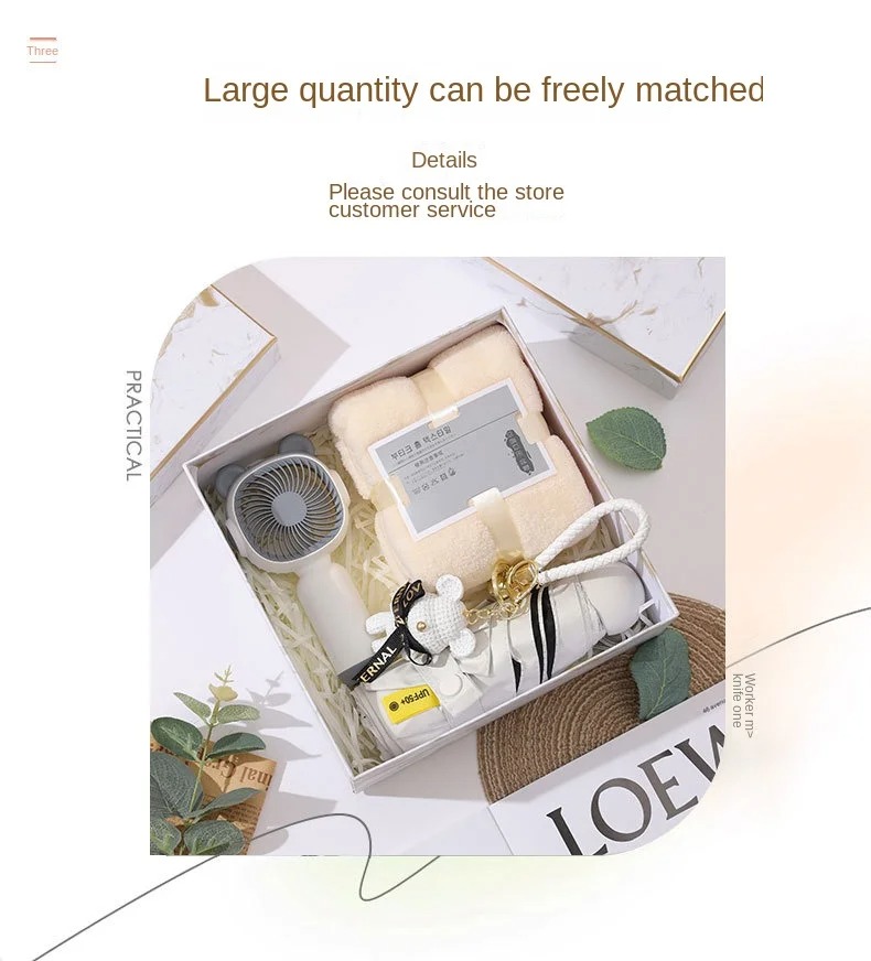 Accompanying Gift Set Birthday Gift set for woman Company Business Gift ...