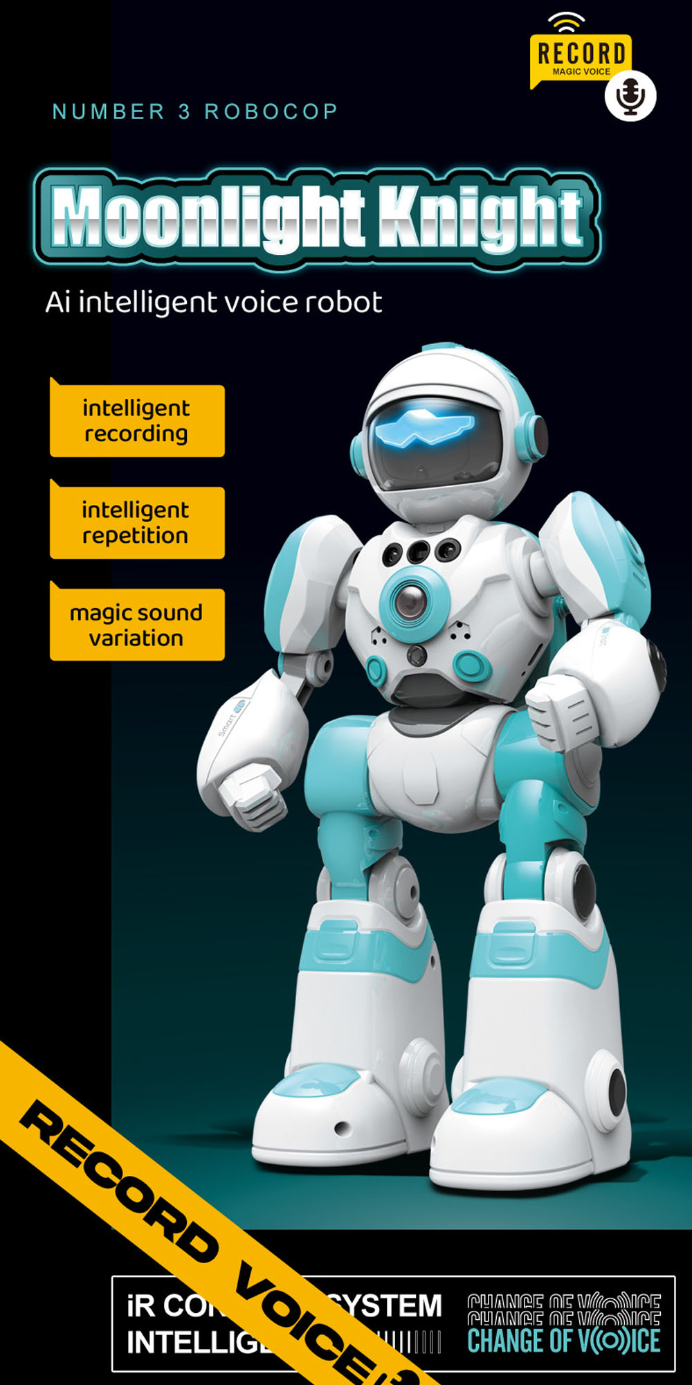 AI RC Robot Intelligent Programming Remote Control Robot Children's ...