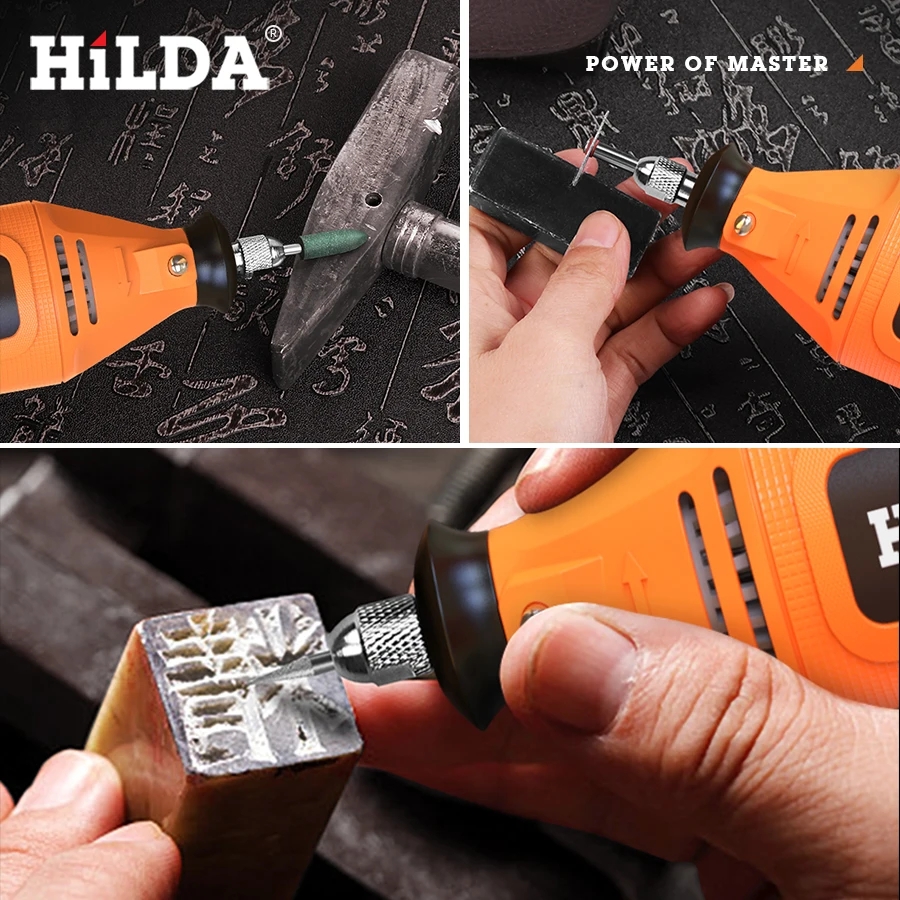 HILDA Micro electric grinder set grinding polishing engraving ...