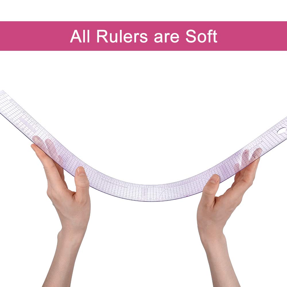 Sewing Ruler Tailor Set French Curve Ruler Accessories, Fashion Pattern ...