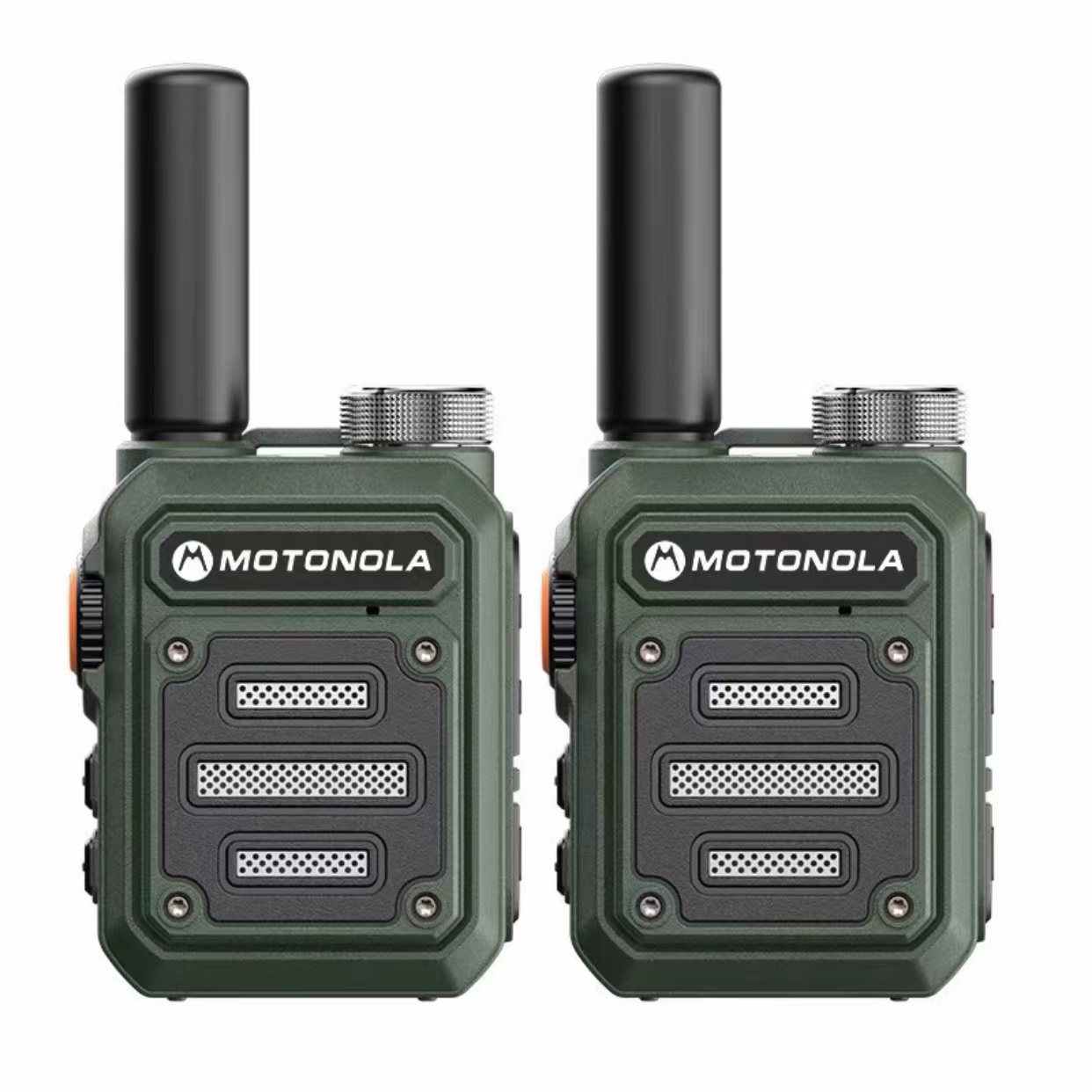 Motorola Mini Walkie Talkie 2-Second Automtic Frequency Matching With A ...