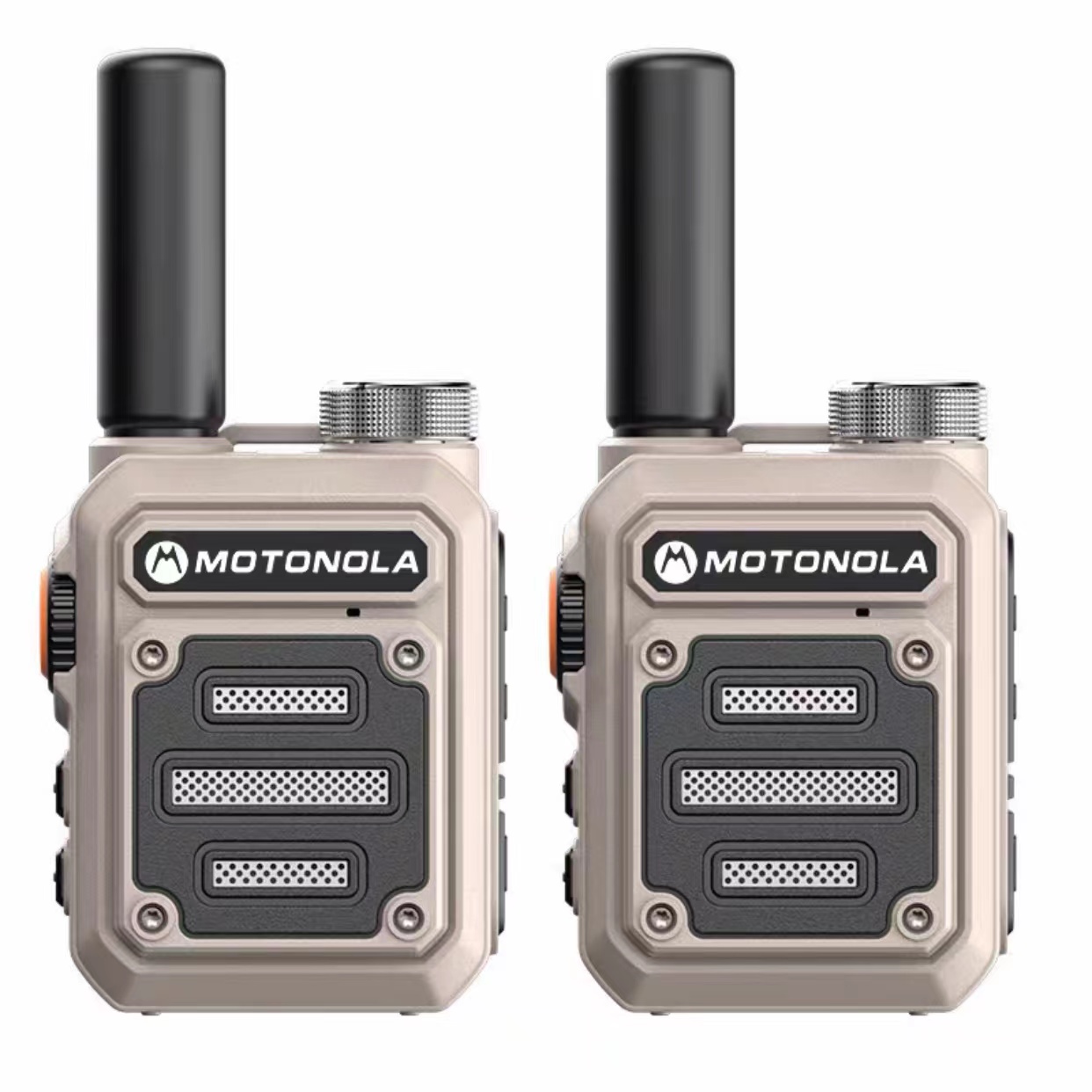 Motorola Mini Walkie Talkie 2-Second Automtic Frequency Matching With A ...