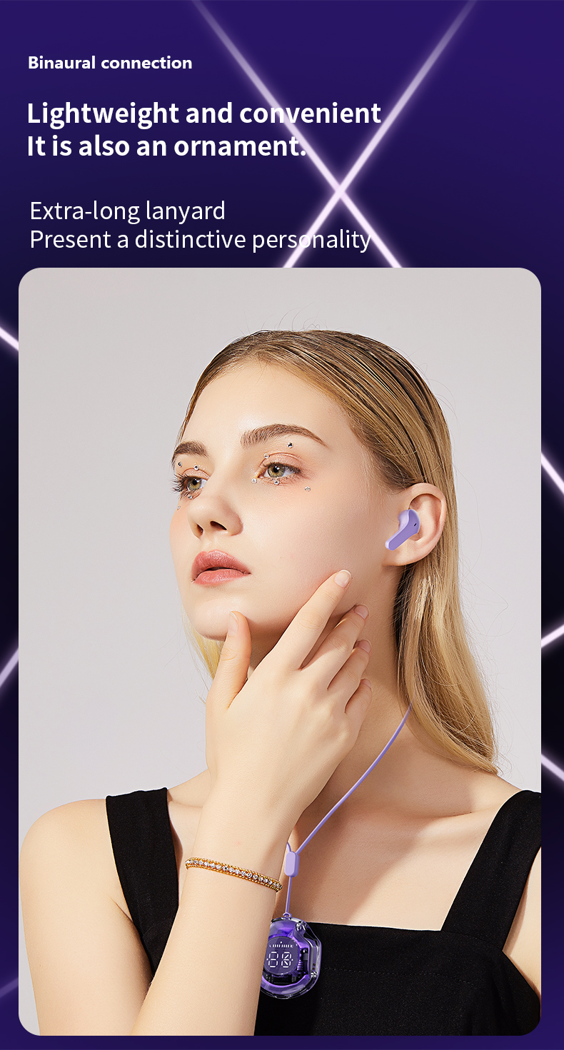 SPRISE T8 Premium Wireless Bluetooth Earphone Colorful With Lanyard ...