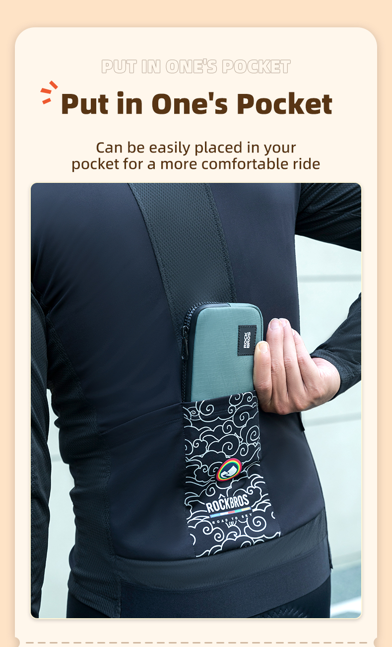 ROCKBROS Multi-function Wallet Men's Women's Key Headphones Portable ...