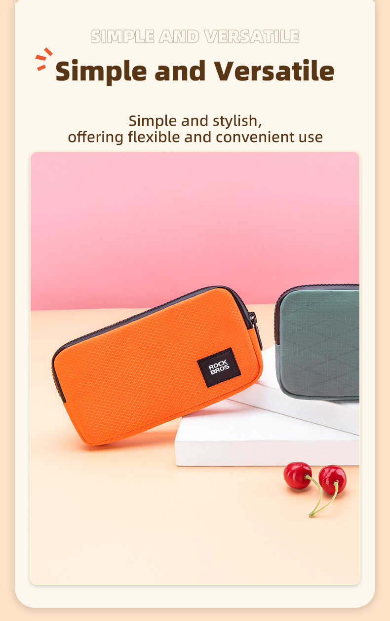 ROCKBROS Multi-function Wallet Men's Women's Key Headphones Portable ...