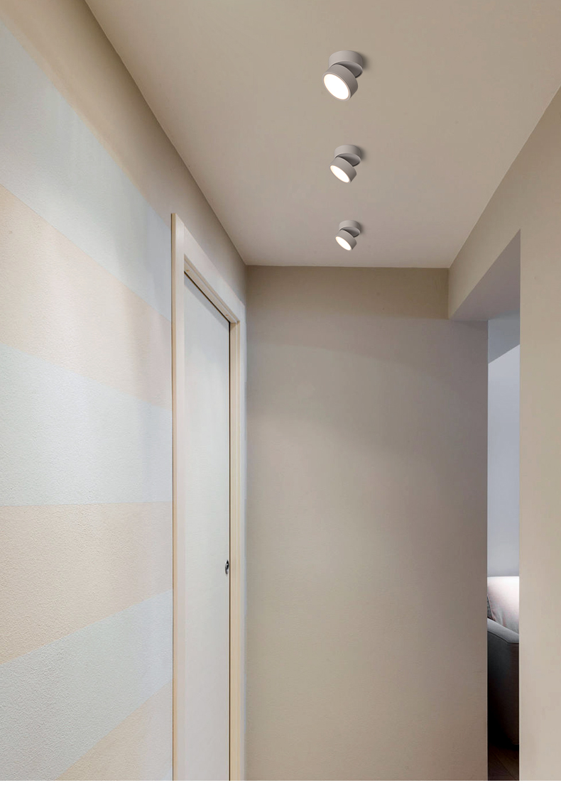 LED Downlight Foldable Ceiling Light Rotatable Down Light Surface ...
