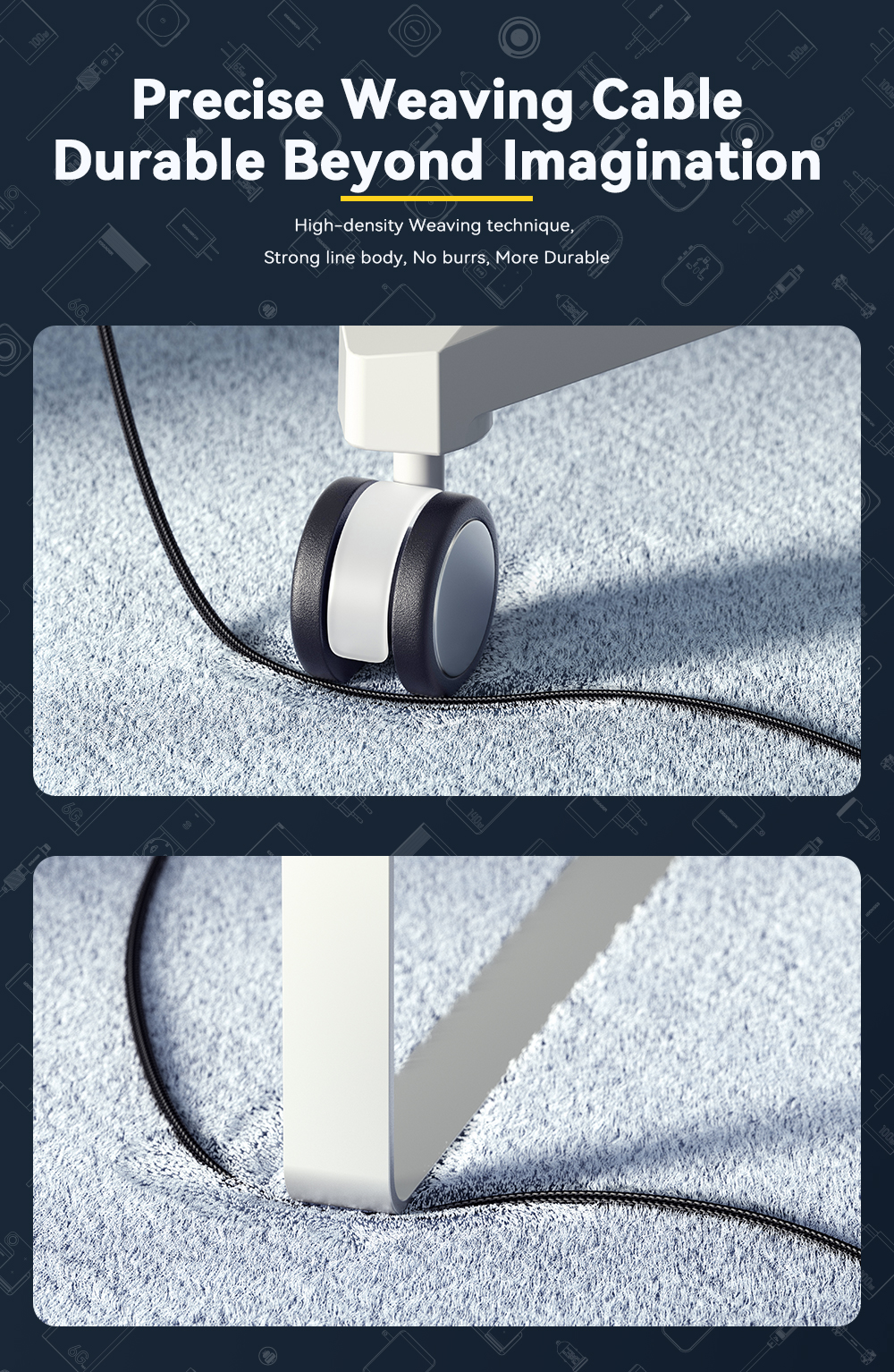 Essager H 240W 5A Type C To Type C Digital Display Data Cable Suport ...