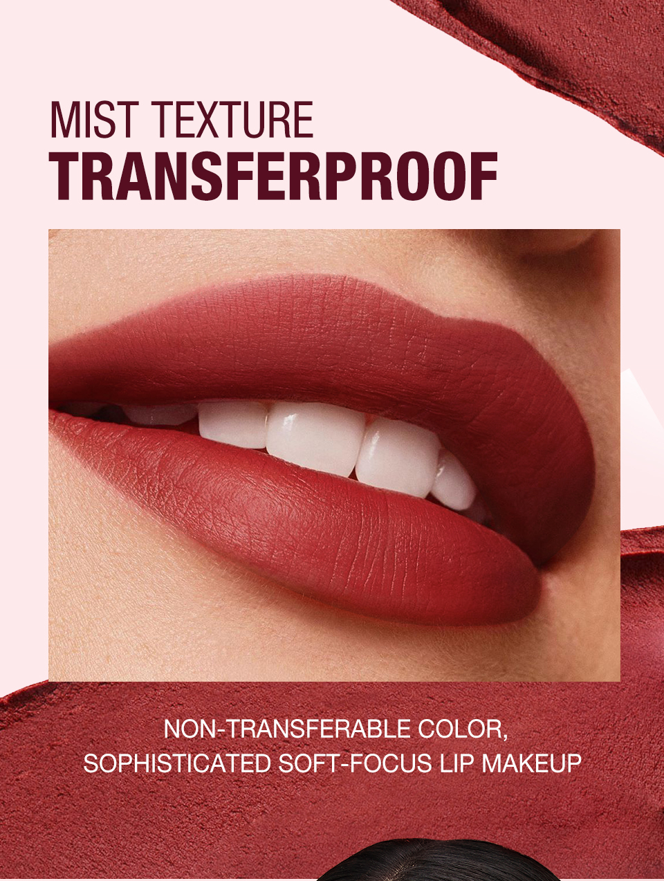 O.TWO.O Matte Lipstick Non-stick Cup Lip Gloss Waterproof Liptint 24H ...