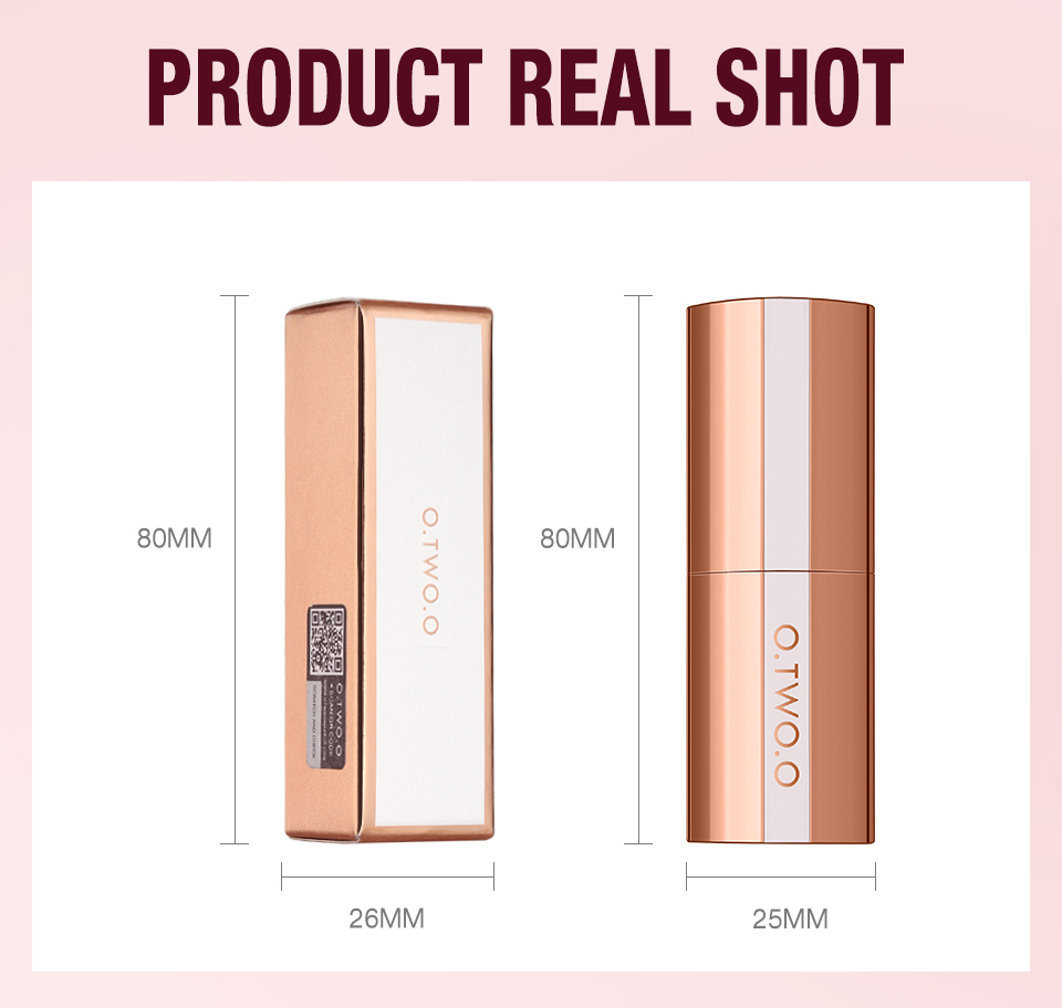 O.TWO.O Matte Lipstick Non-stick Cup Lip Gloss Waterproof Liptint 24H ...