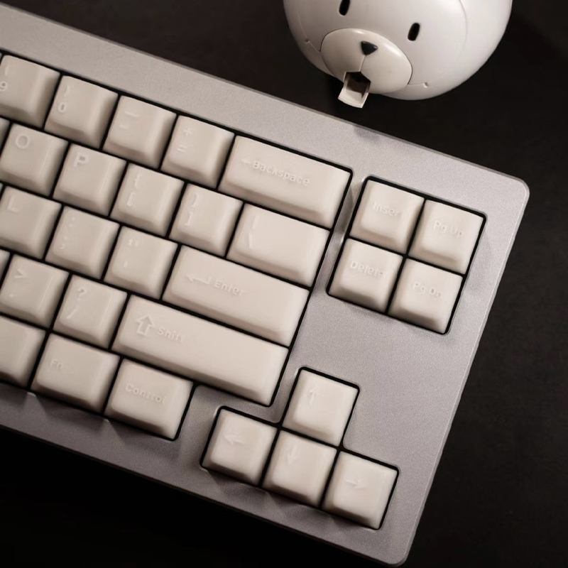 GMK White Marble keycap 113Keys Ice Translucent ABS Double shot cherry ...