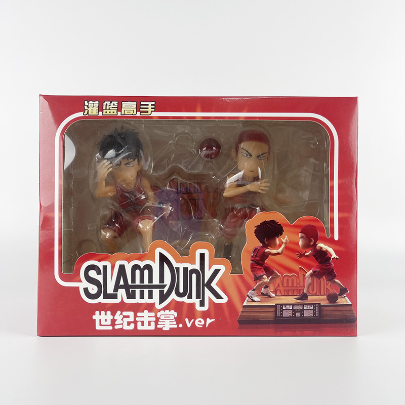 2Pcs/Set 15cm Anime Slam Dunk Figure Sakuragi Hanamichi Rukawa Kaede ...