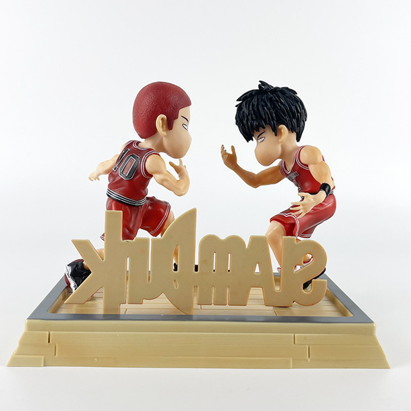 2Pcs/Set 15cm Anime Slam Dunk Figure Sakuragi Hanamichi Rukawa Kaede ...