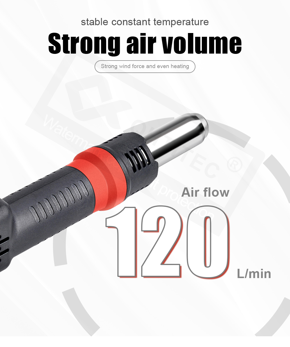 JCD Hot Air Gun 8208 Desoldering Soldering Rework SMD Solder Station ...