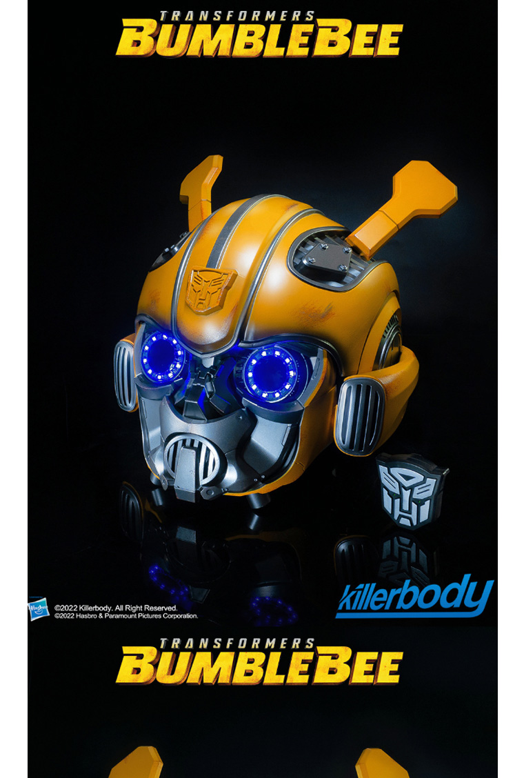 Killerbody Bumblebee 1: 1 Transformers Bumblebee Wearable Helmet ...