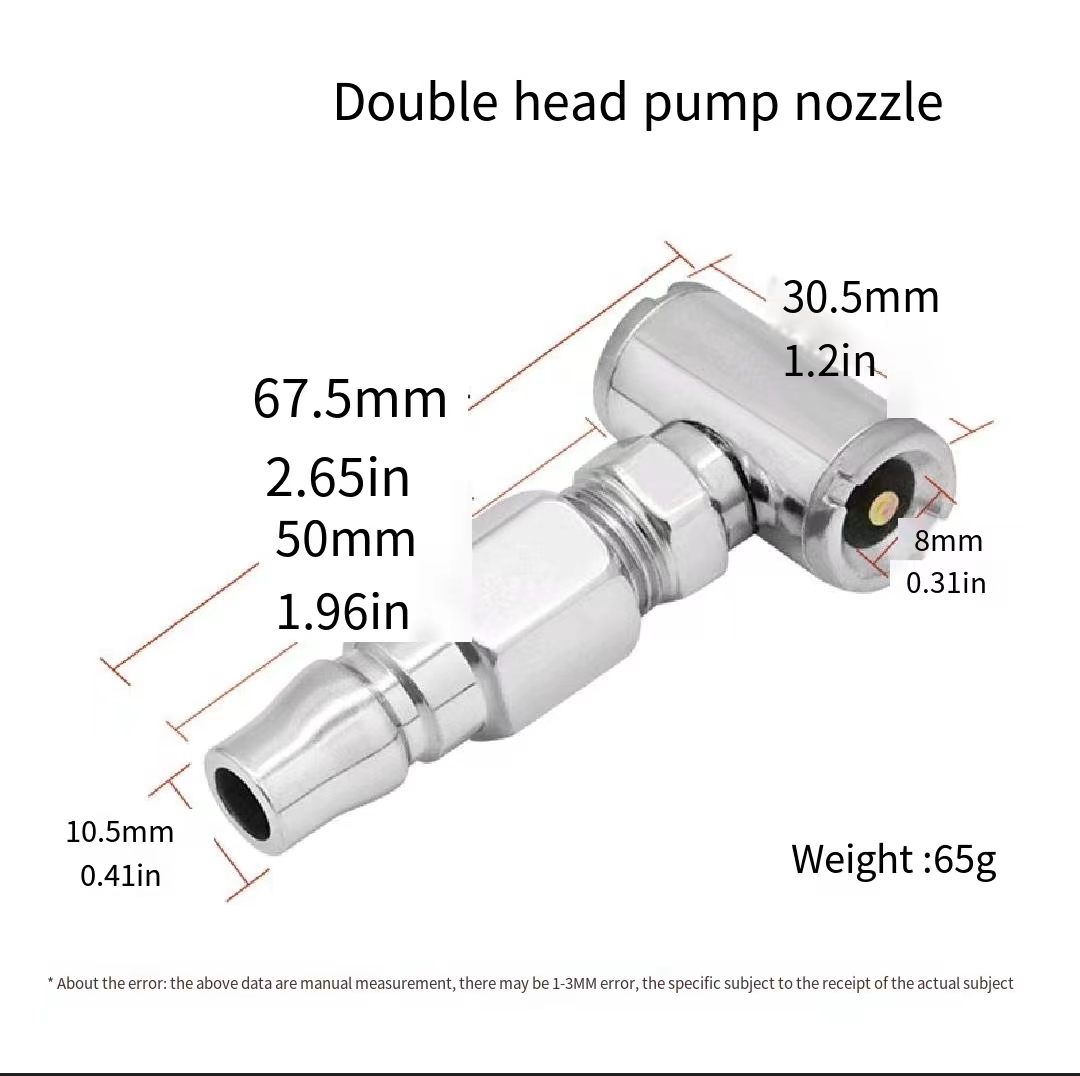 Car tire quick charging nozzle, truck hand-operated inflating rod, tire ...