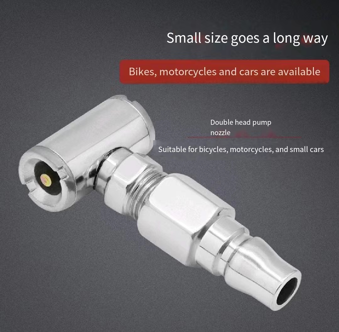 Car tire quick charging nozzle, truck hand-operated inflating rod, tire ...
