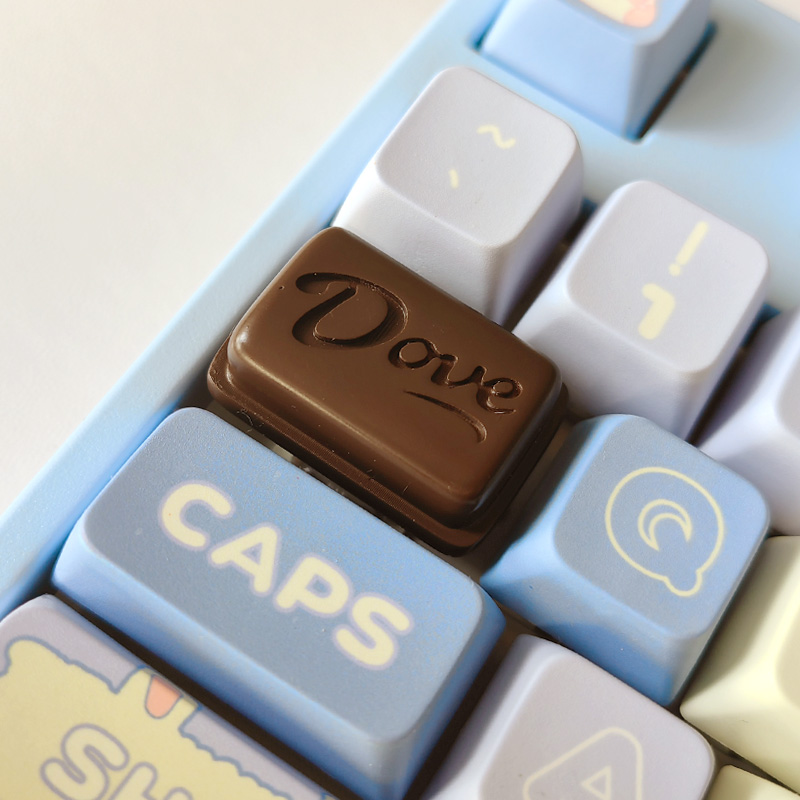 Chocolate Keycap Mechanical Keyboard Dedicated Keycap TAB Button ...