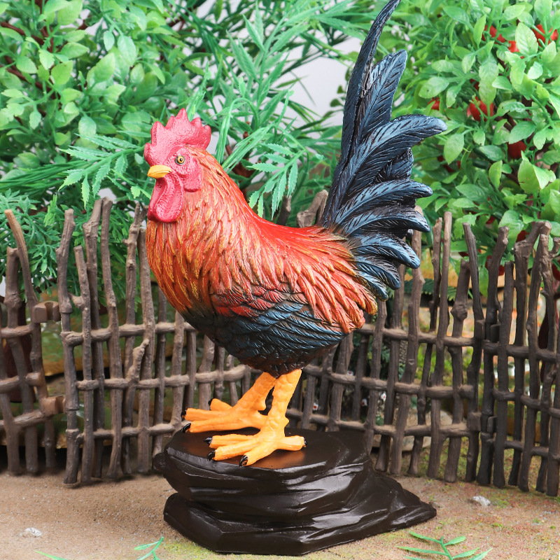 poultry cock rooster platform farm animal children education toys ...