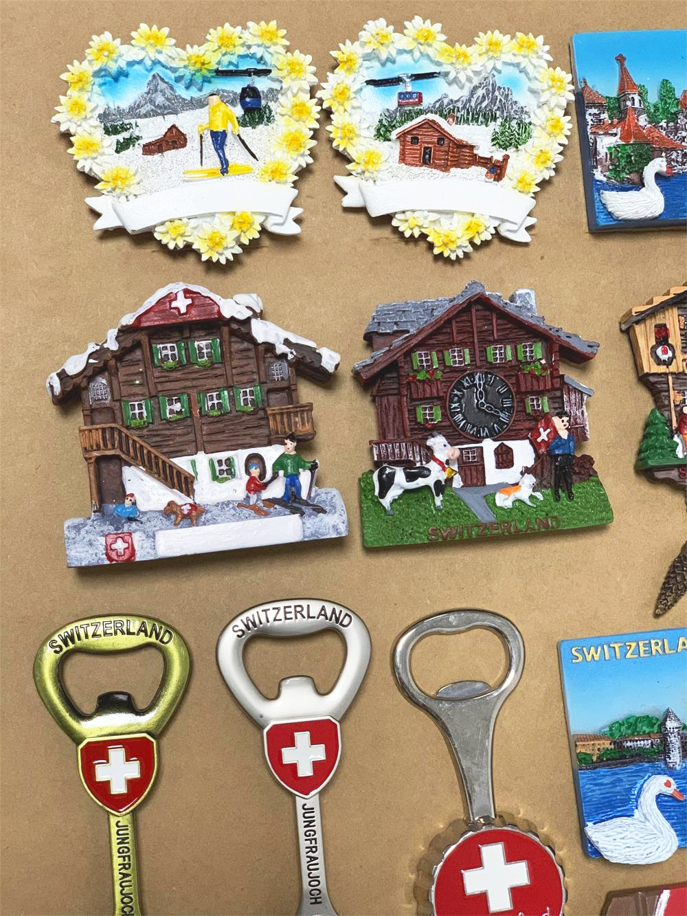 Customized Fridge Magnets Switzerland World Tourist Souvenir Countries ...