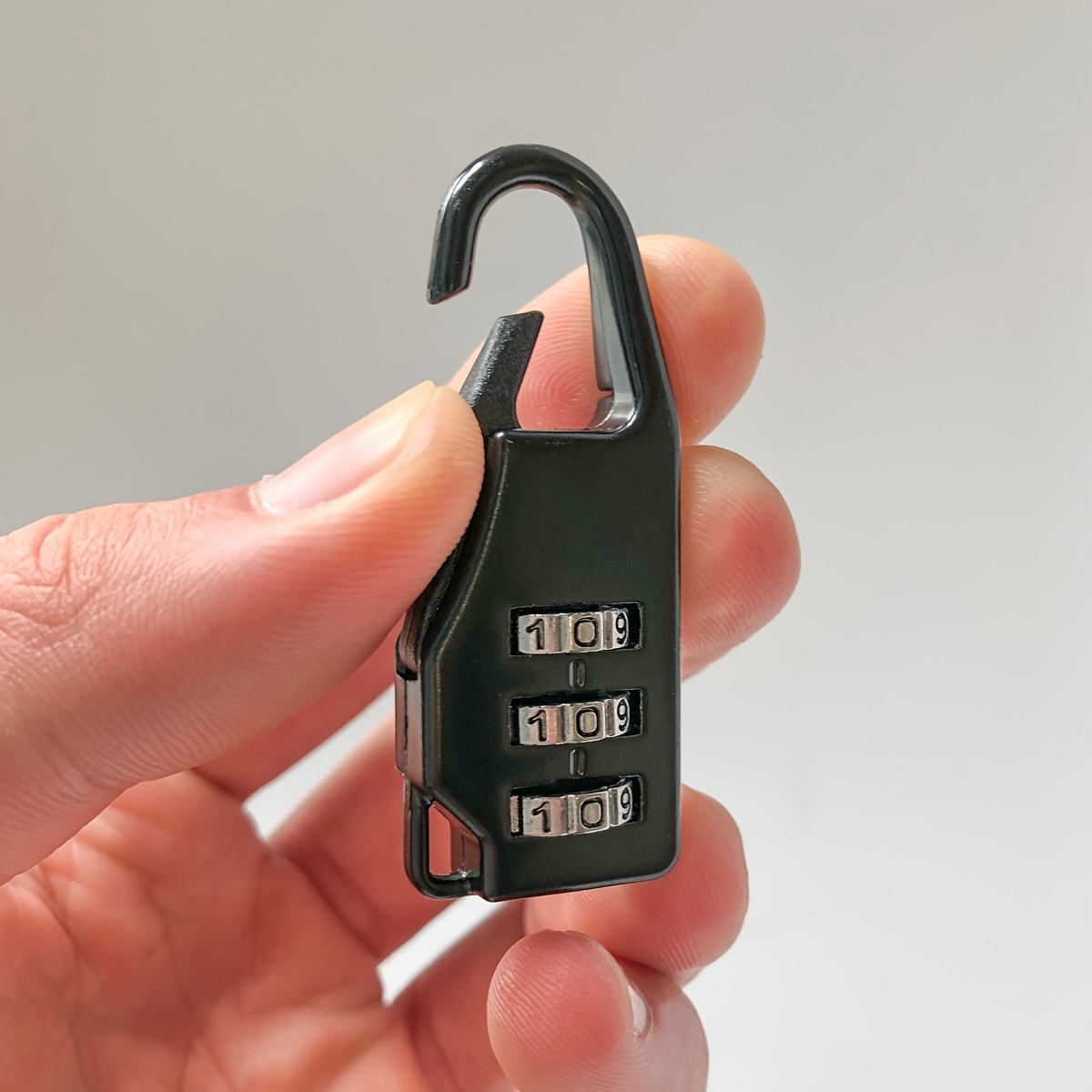 1pc Travel Luggage Combination Lock Zipper Bag Mini Small Lock Alloy ...