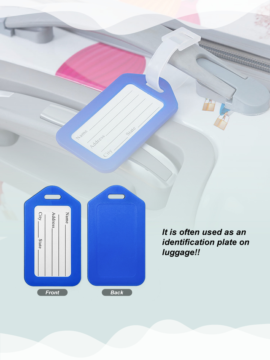 10pcs Luggage Tag Sign Tag Travel Airplane Suitcase Tag Listing ...