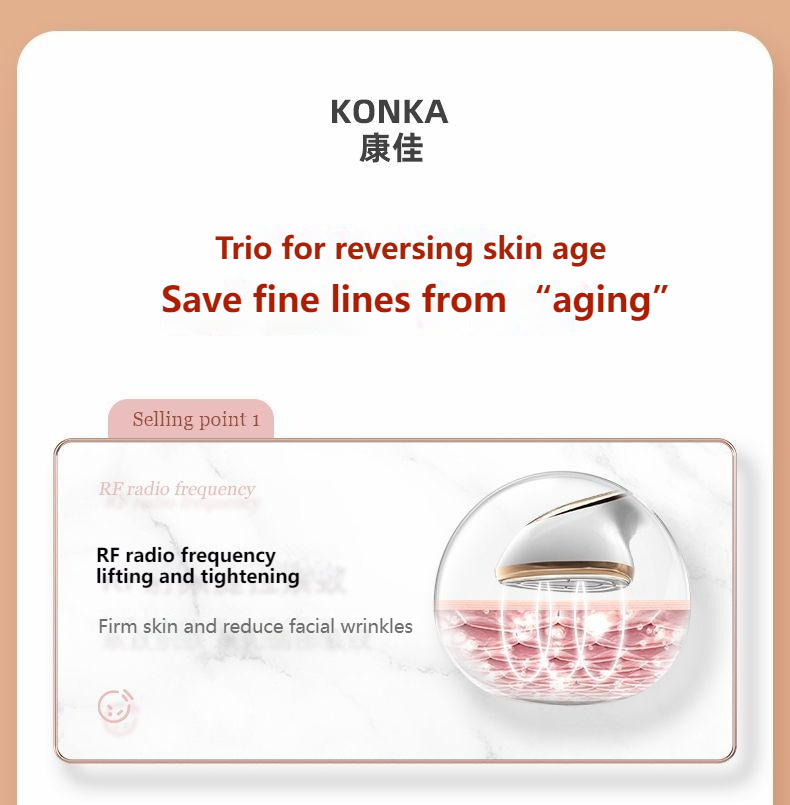 [Ready Stock] KONKA康佳 RF Beauty Instrument Iron Beauty Device Collagen ...