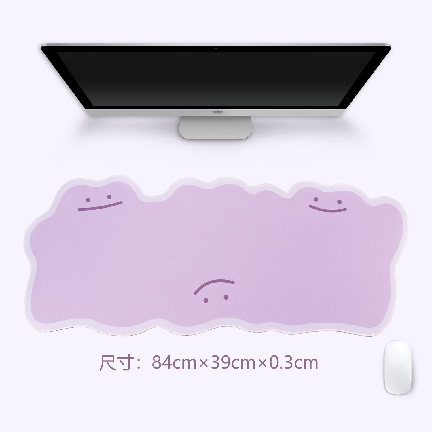 Mouse Pad Pokemon Ditto Desk Mat Keyboard Wrist Rest Keyboard Pad Wrist ...