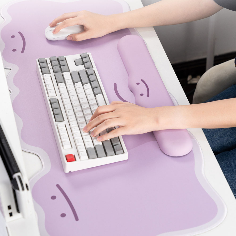 Mouse Pad Pokemon Ditto Desk Mat Keyboard Wrist Rest Keyboard Pad Wrist ...
