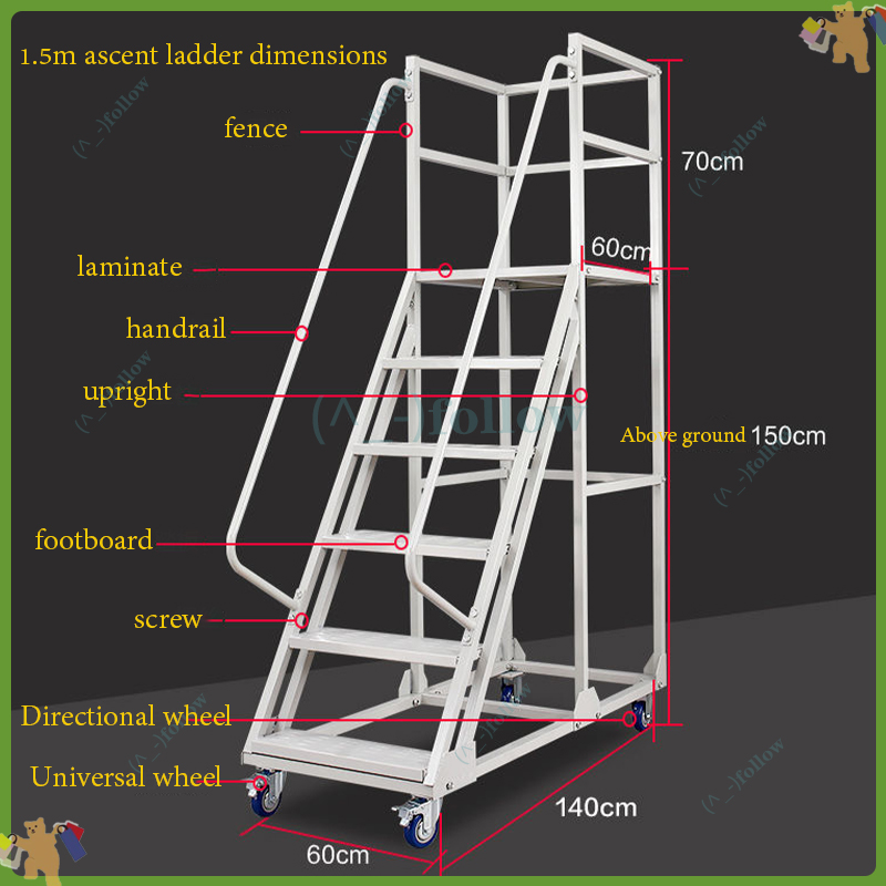 warehouse ladder ladder step ladder accessories 5 step ladder Warehouse ...