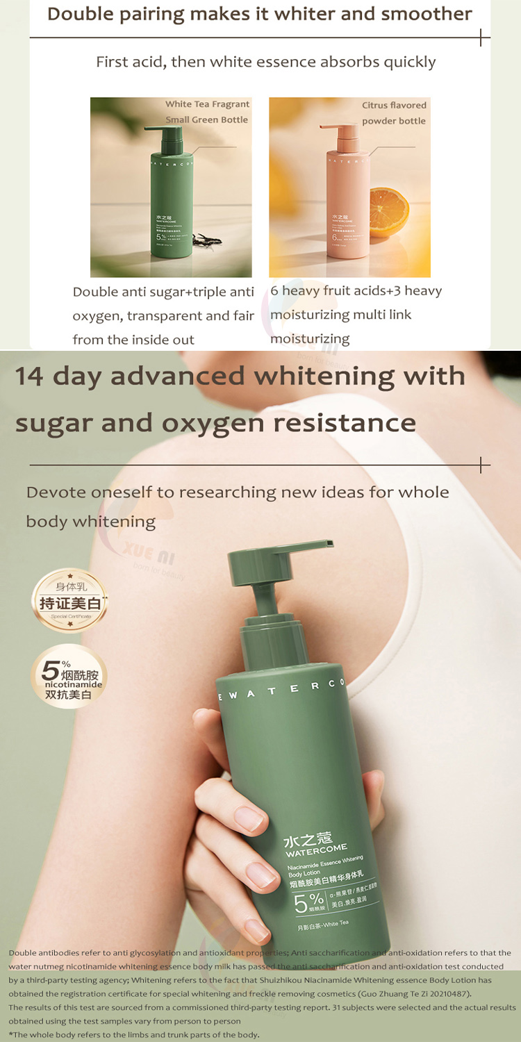 Official Authentic Watercome Niacinamide Shower Gel Whitening Body ...