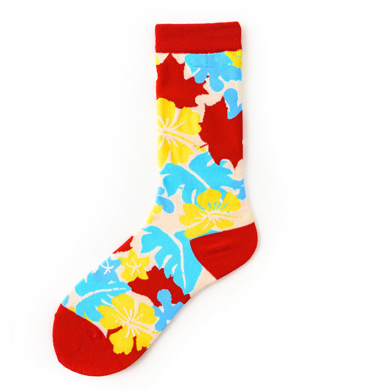 Unisex Fashion Trend Oil Painting Socks Cartoon Image Unique Fashion ...