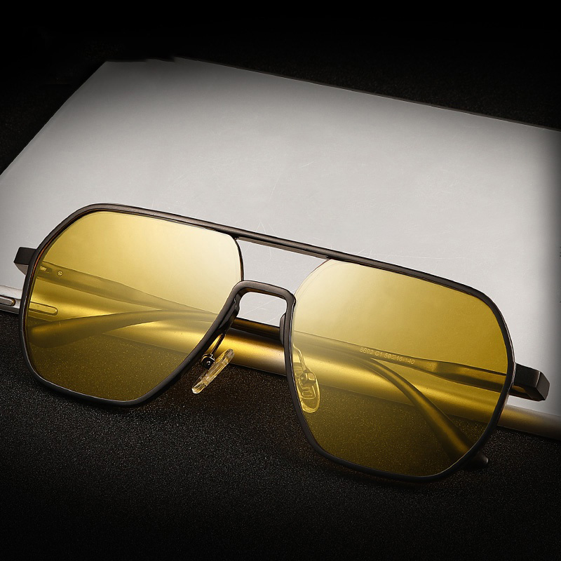 Night Vision Glasses Polarized Yellow Sunglasses Clear Vision Driving ...
