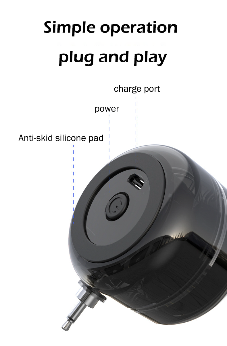 Portable Mini Speaker Mini Sound Box 3.5mm 6.35mm Jack Plug In External ...