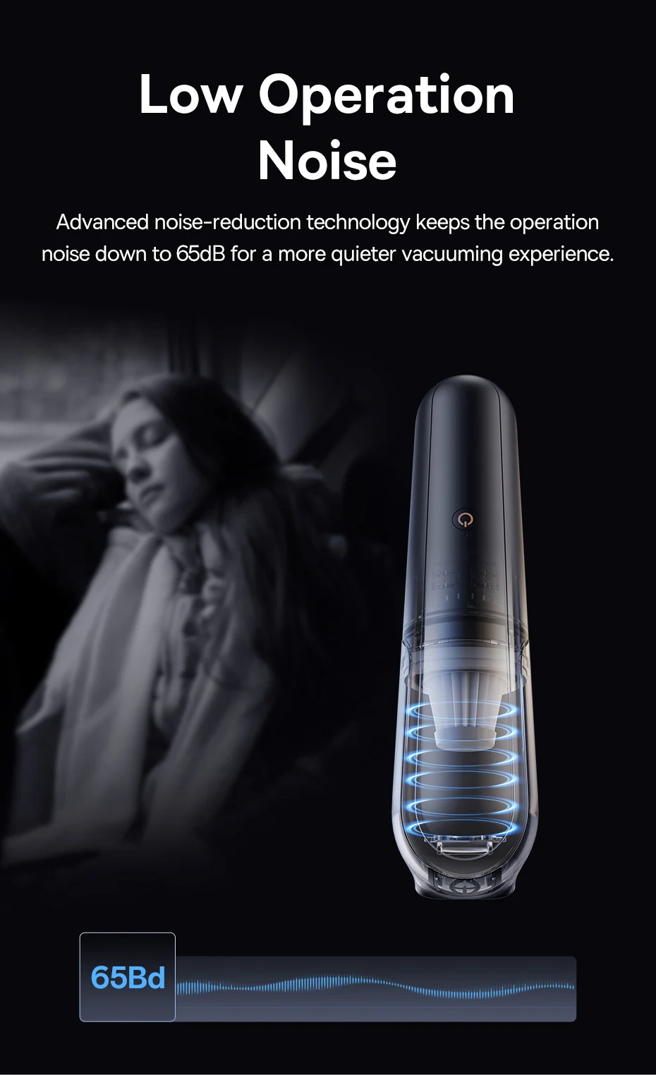 Baseus A0Pro Car Vacuum Cleaner Wireless Mini Portable Auto Vacuum ...