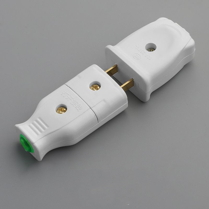 High Power Two-Pin Male Female Plug Socket Two-Hole Female Plug Male ...