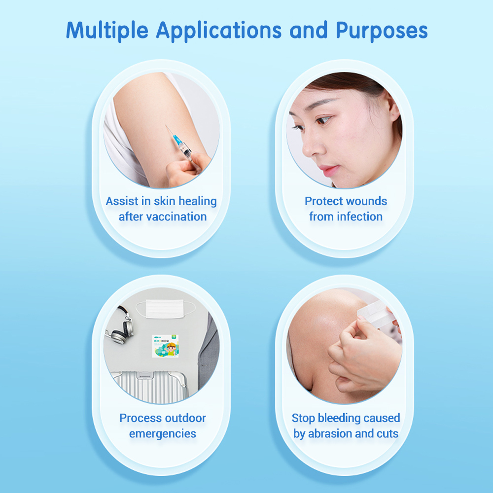 Cofoe Band aid Waterproof Transparent Mini Adhesive Bandage Wound ...
