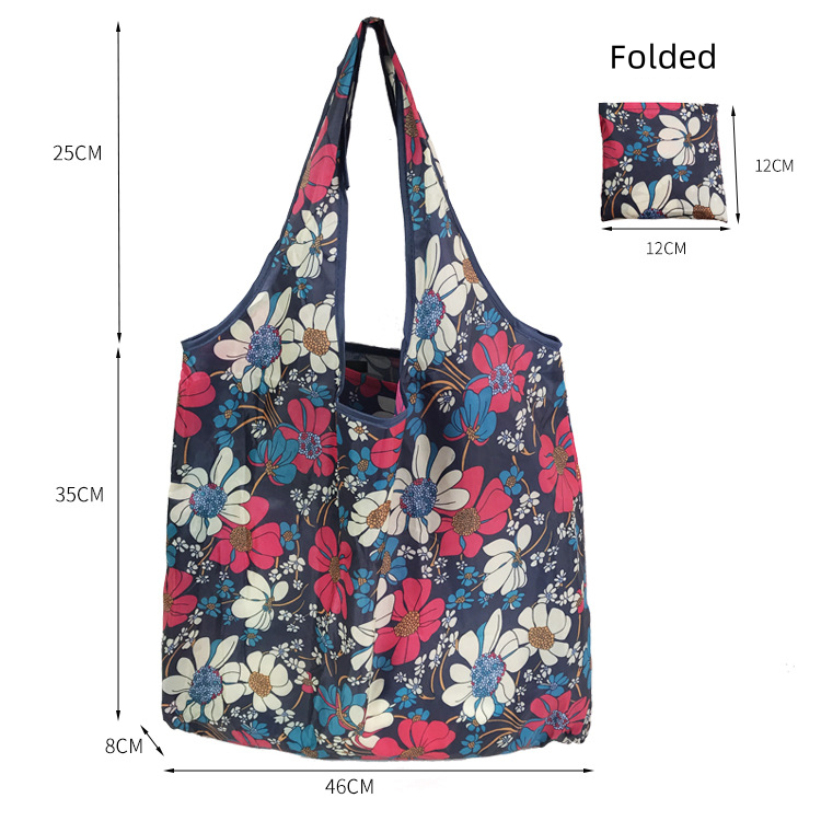 Foldable Shopping Bag Environmental Recyclable Grocery Bag Travel Tote ...