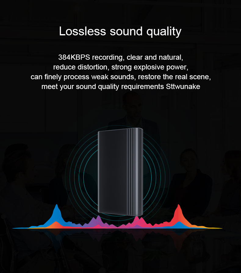 500h Mini Voice Mini recorder Activated Recorder Built-in Magnet Small ...