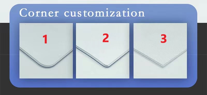 3mm PVC Transparent table mat plastic table cover table top protector ...