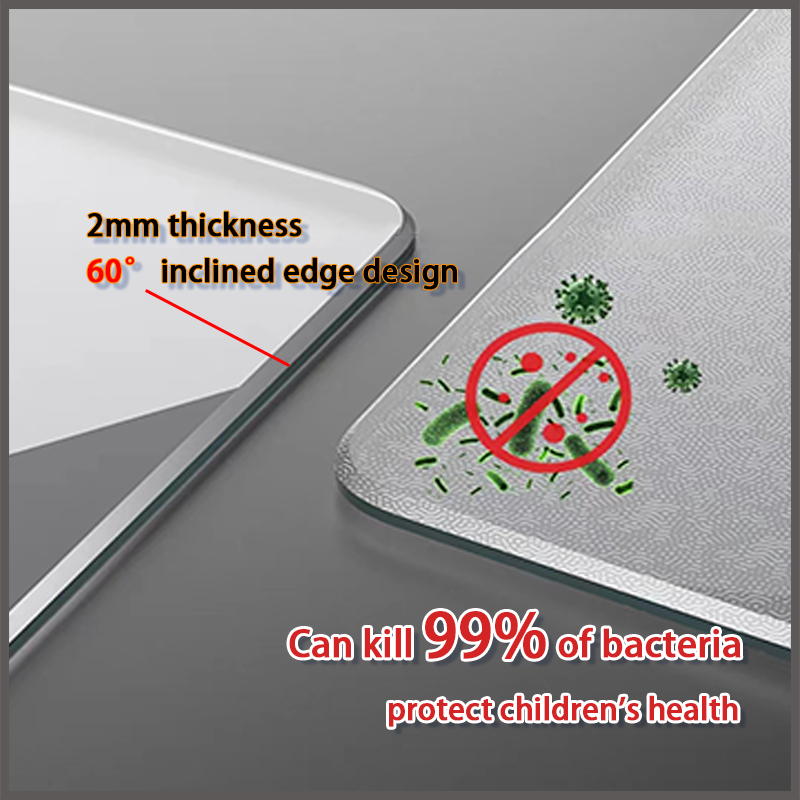 3mm PVC Transparent table mat plastic table cover table top protector ...