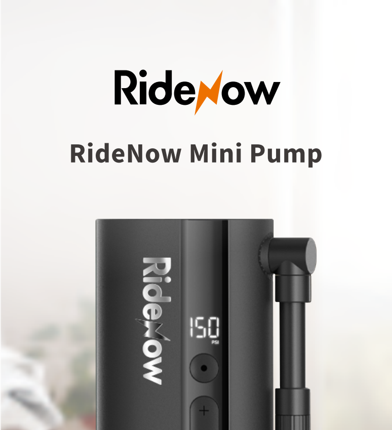 Ridenow Mini Pump 150PSI Portable Pocket Bike Pump Electric Air Pump ...