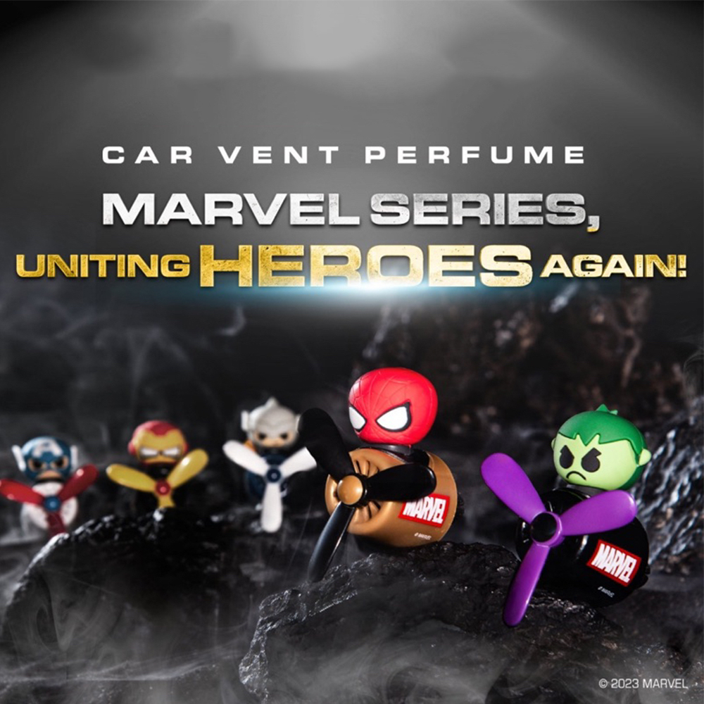 Car Perfume Car Air Freshener Marvel Series Car Vent Car Refresher ...