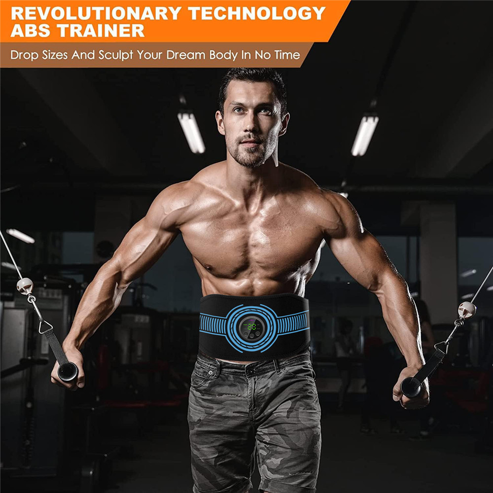 New EMS Belt Massage Patch Belt Abdominal Muscle Patch Swinging Fat ...
