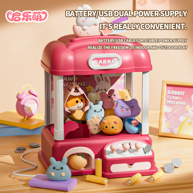 [Qilemeng] Kid Claw Machine Toy Baby Vending Machine Toys Capsule Game ...