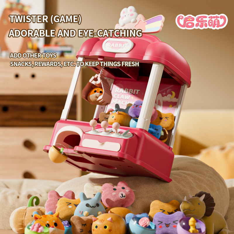 [Qilemeng] Kid Claw Machine Toy Baby Vending Machine Toys Capsule Game ...