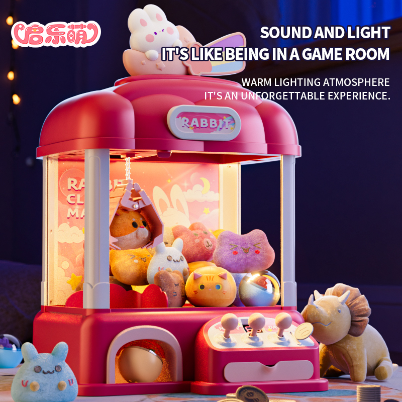 [Qilemeng] Kid Claw Machine Toy Baby Vending Machine Toys Capsule Game ...