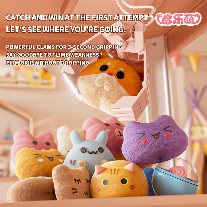 [Qilemeng] Kid Claw Machine Toy Baby Vending Machine Toys Capsule Game ...