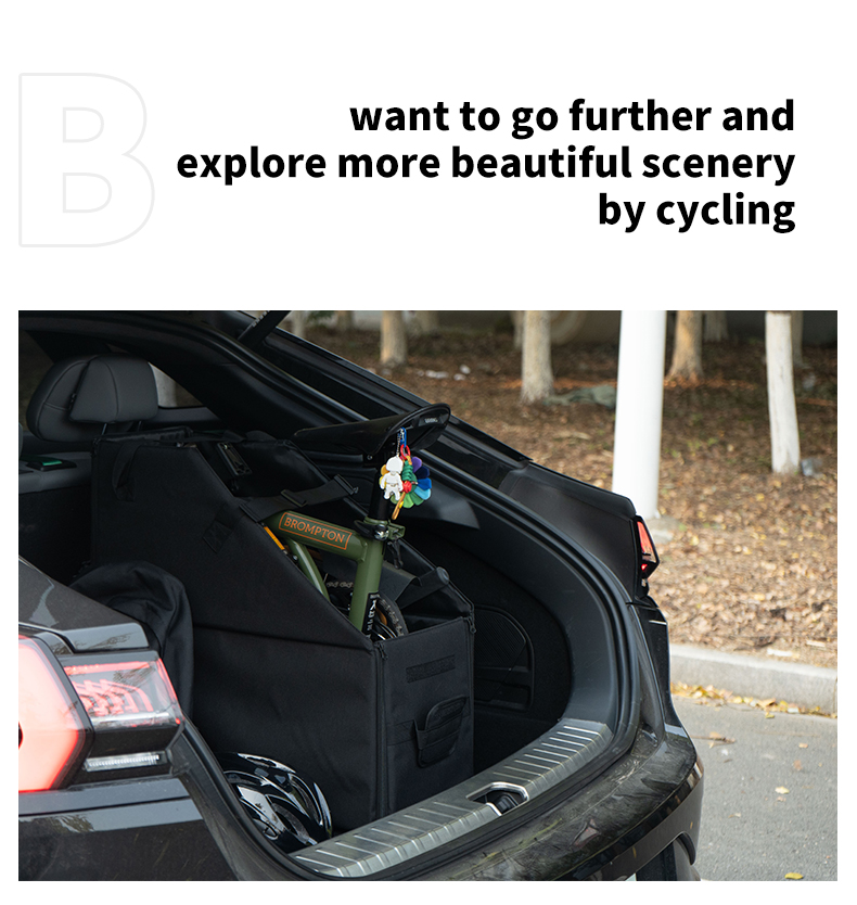 Folding Bicycle Storage Box for Brompton Car Trunk Storage Box ...