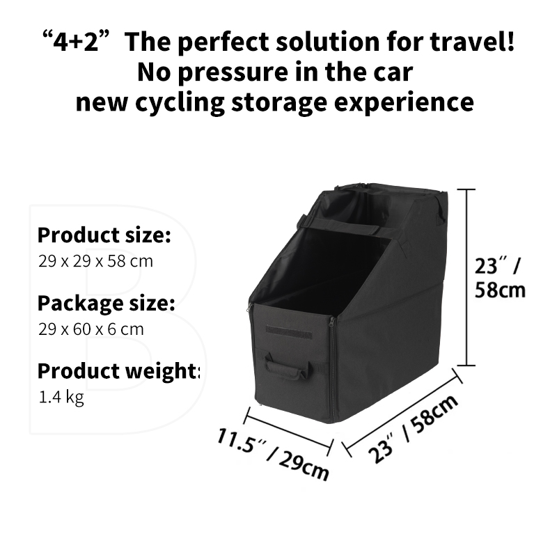 Folding Bicycle Storage Box for Brompton Car Trunk Storage Box ...