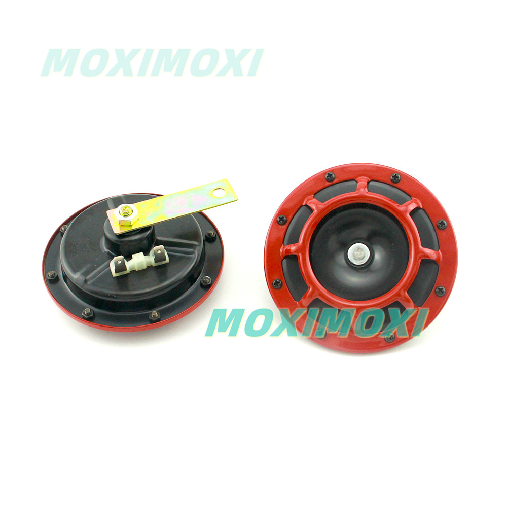 Red Big eyes ornament Super Loud Compact Electric Blast Tone Air Horn ...